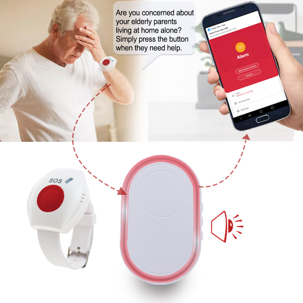 Buy WiFi Panic Button for Elderly in Topvico Store